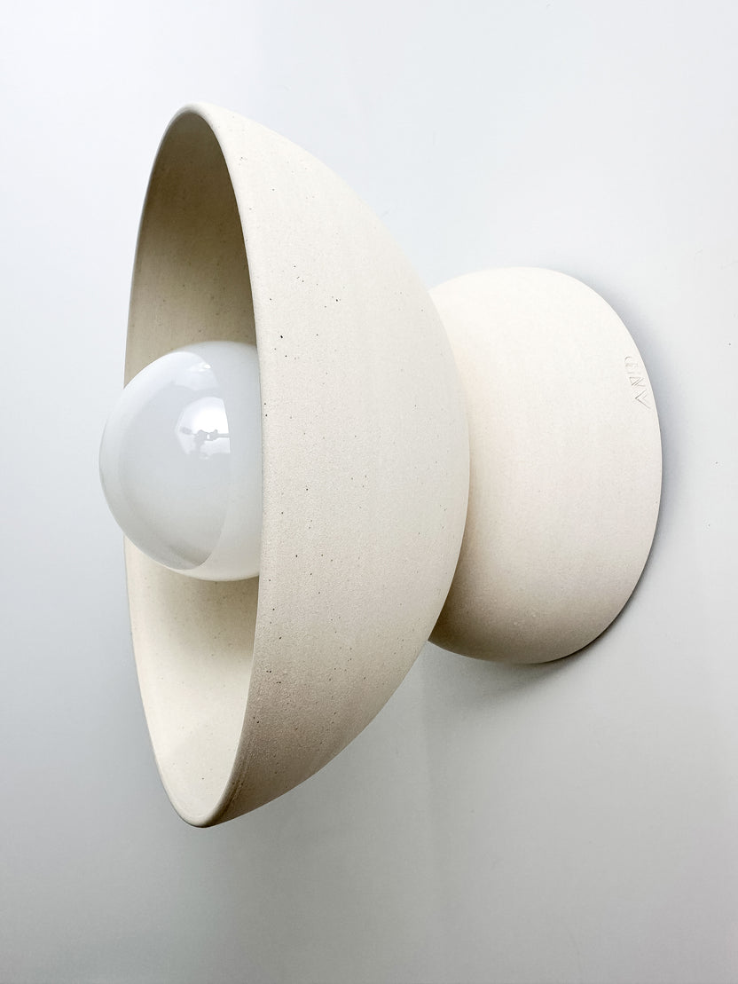 ECHO Sconce – AND Ceramic Studio
